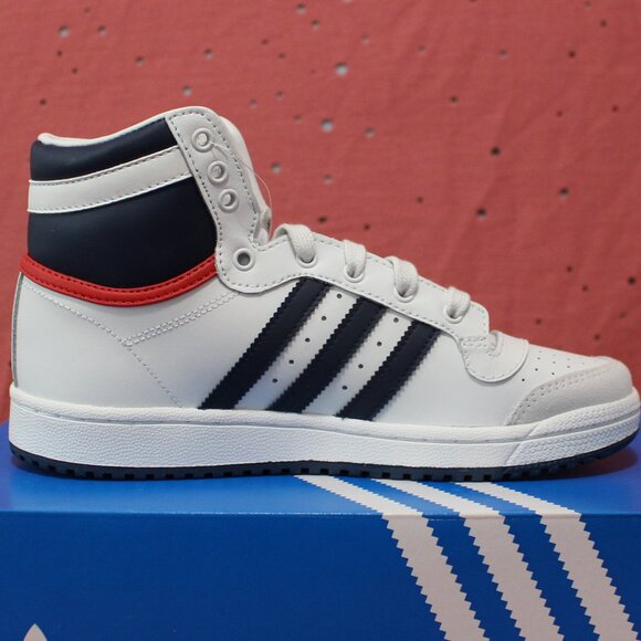 adidas Originals | Shoes | Adidas Top Ten Rb In Cloud Whitedark Blue ...